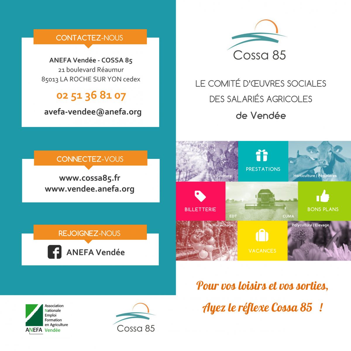Le COSSA 85 - ANEFA Vendée