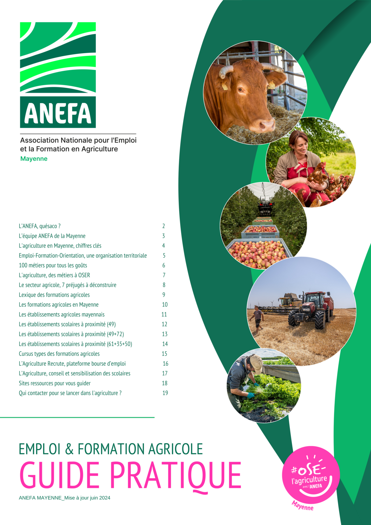 L'ANEFA Mayenne sort son guide pratique - ANEFA Mayenne
