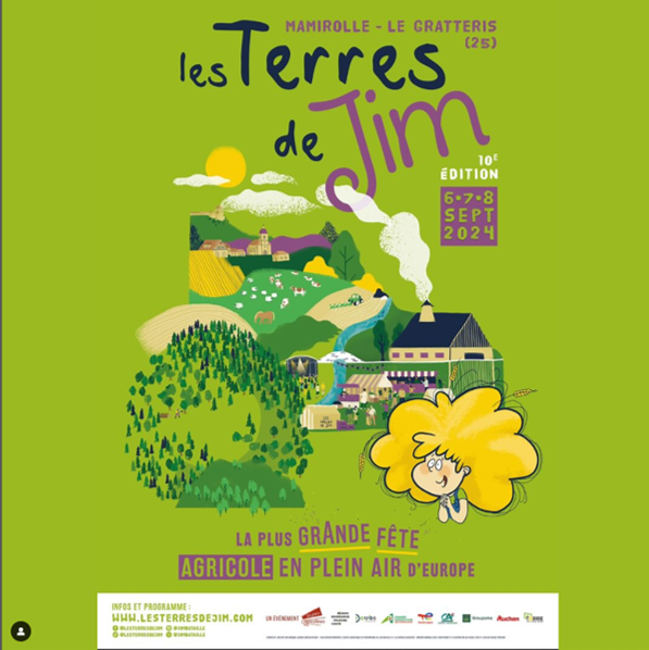 TERRES DE JIM : fête agricole dans le Doubs - ANEFA Bourgogne-Franche-Comté